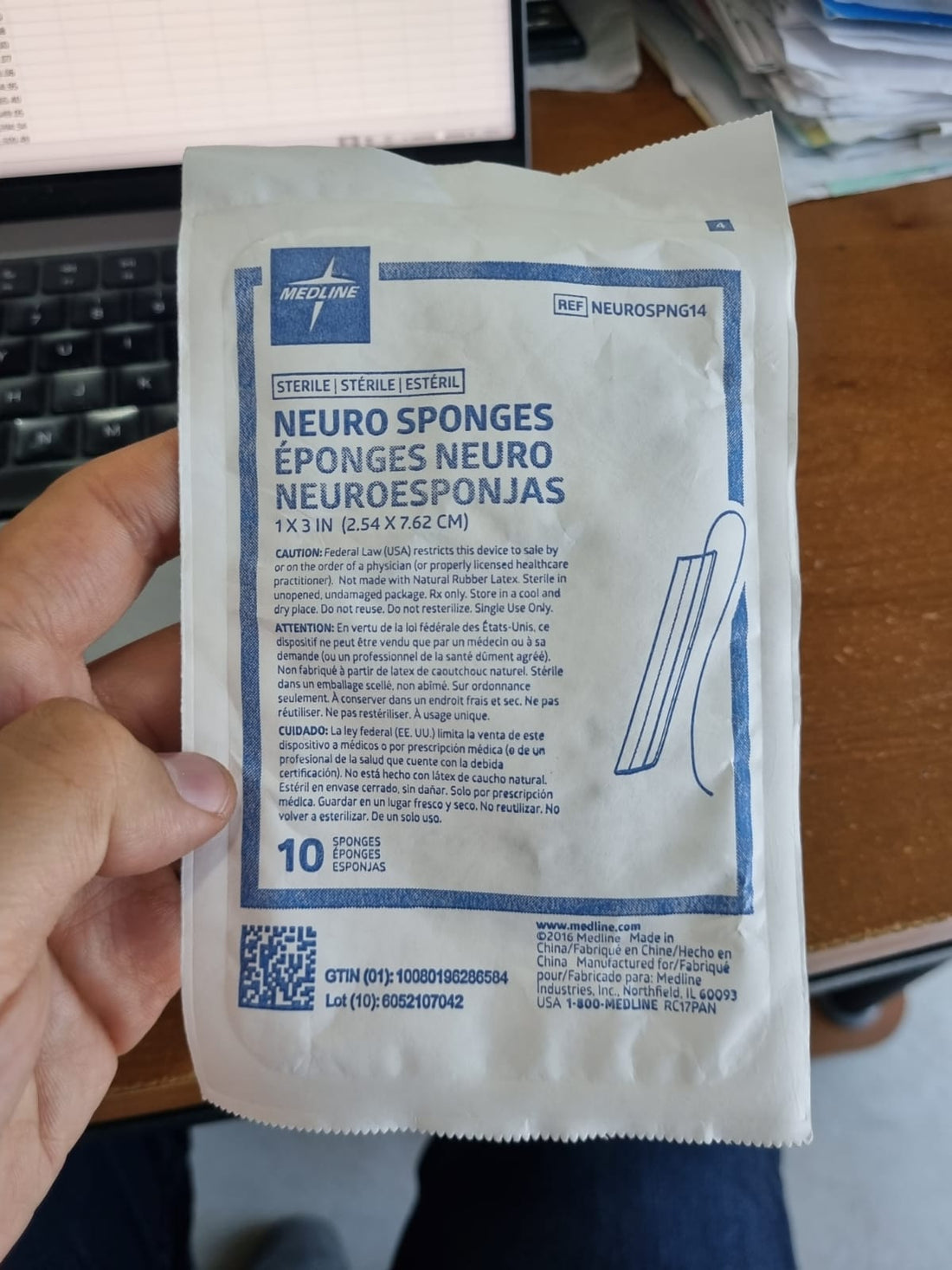 Cotonoide Esponja neuroquirurgica ( Neuroesponja) – Venta de insumos de ...